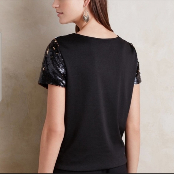 Anthropologie | Tops | Anthropologie Weston Sequin Top | Poshmark
